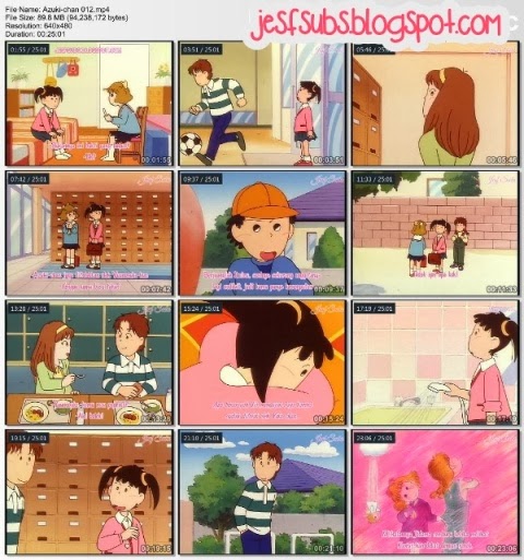 JESF SUBS: [JESF SUBS] Azuki - chan Episode 12 Indonesia Sub